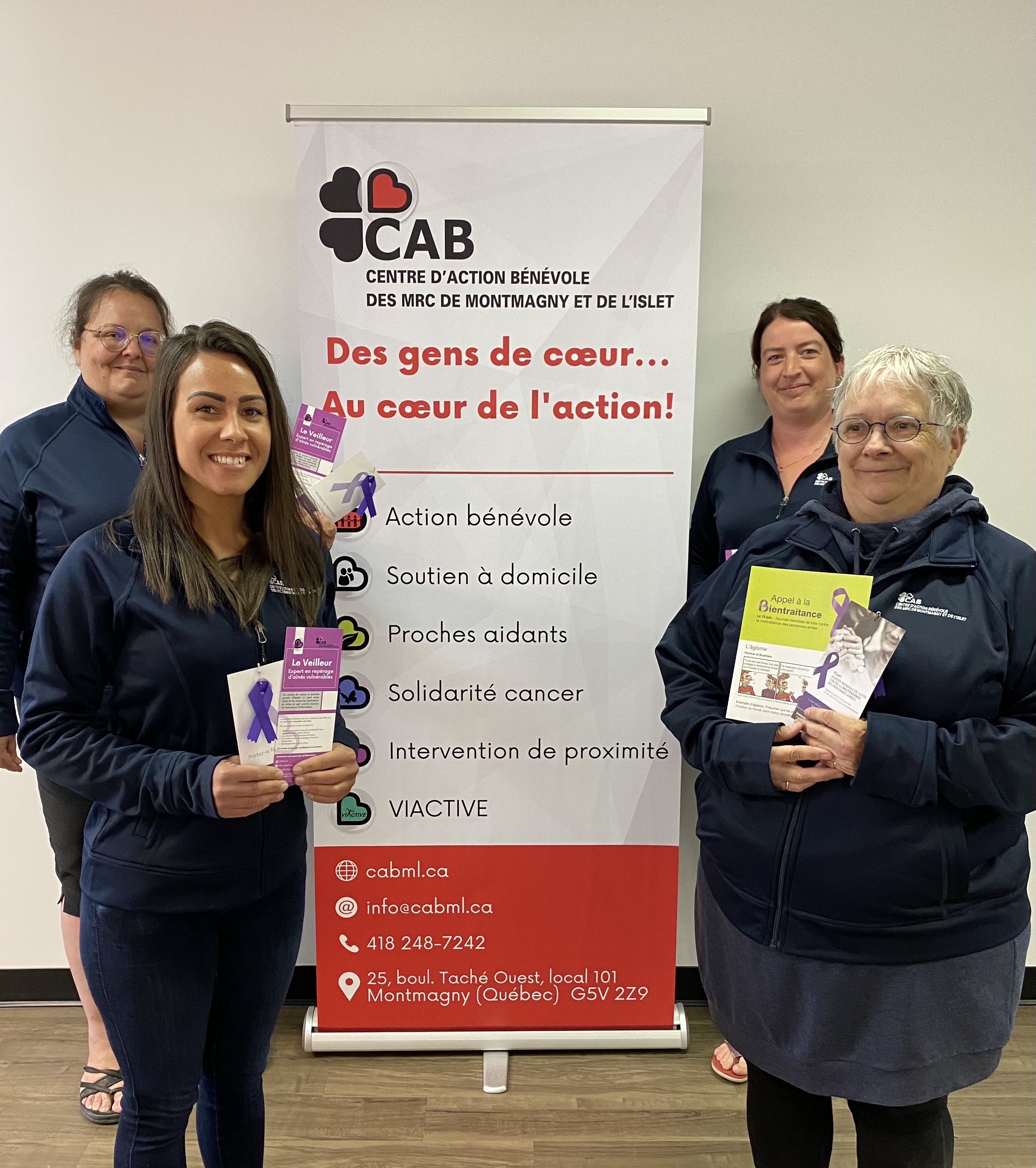 Le Centre d’action bénévole des MRC de Montmagny et de L’Islet ajoute ...